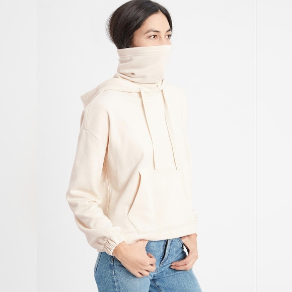 Banana Republic | Tops | Br Snood Hoodie Sweatshirt | Poshmark